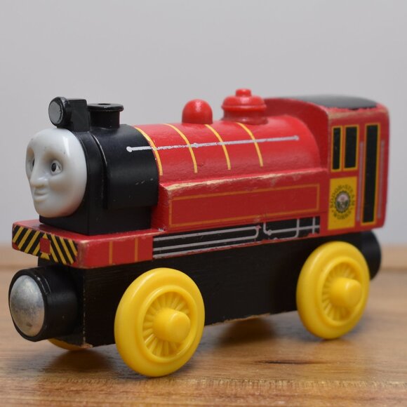 Mattel | Toys | Victor Thomas Friends Wooden Railway Train Engine Tank ...